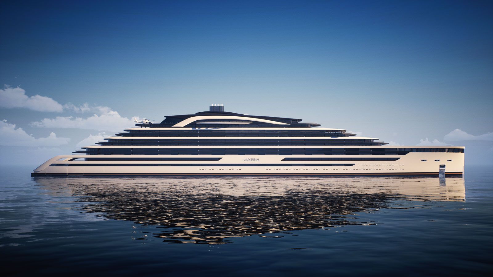 Ulyssia Residences AG presents 320m superyacht in collaboration with ...